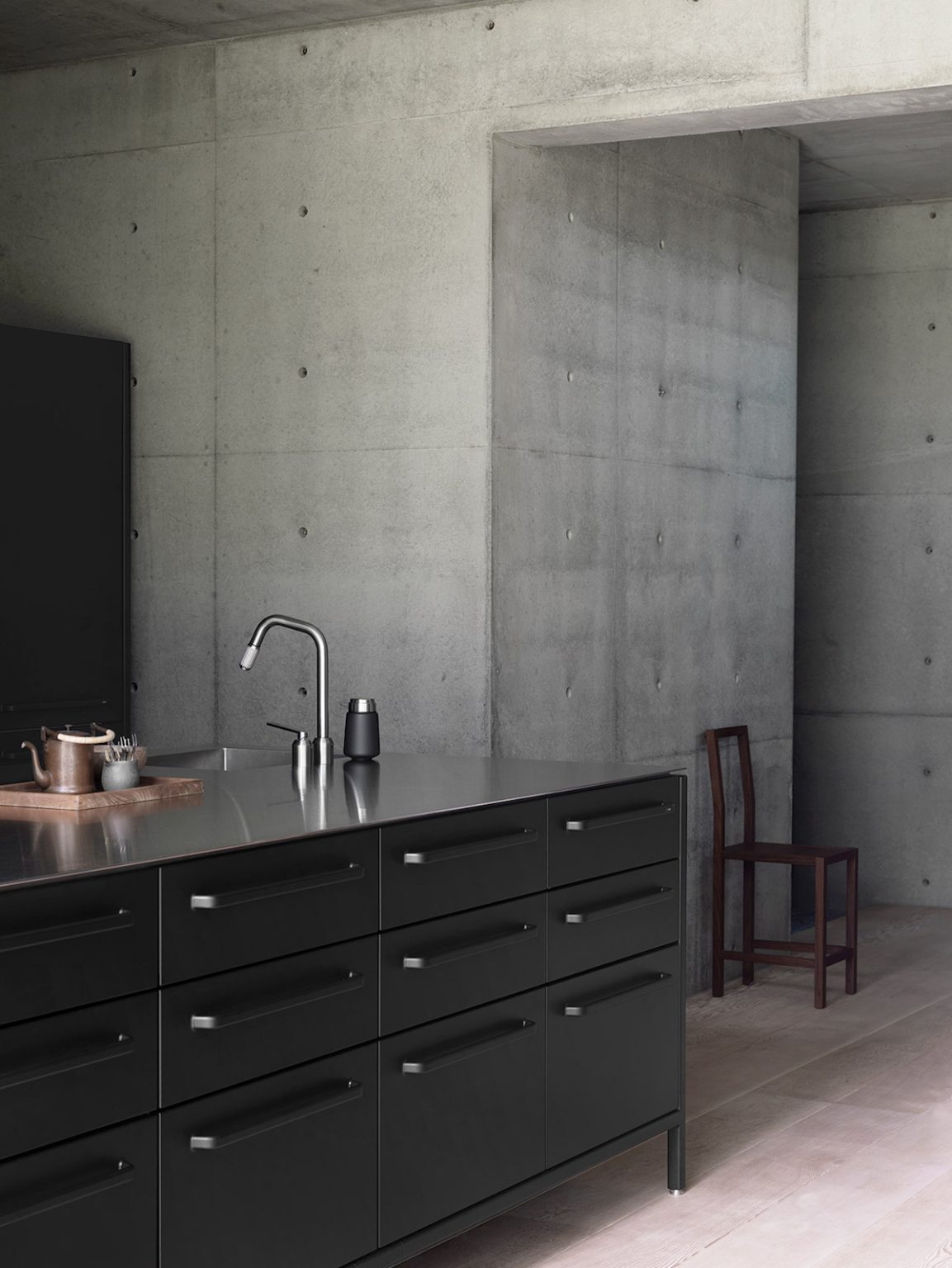 A concrete home by architect Mao Shen Chiang - vosgesparis