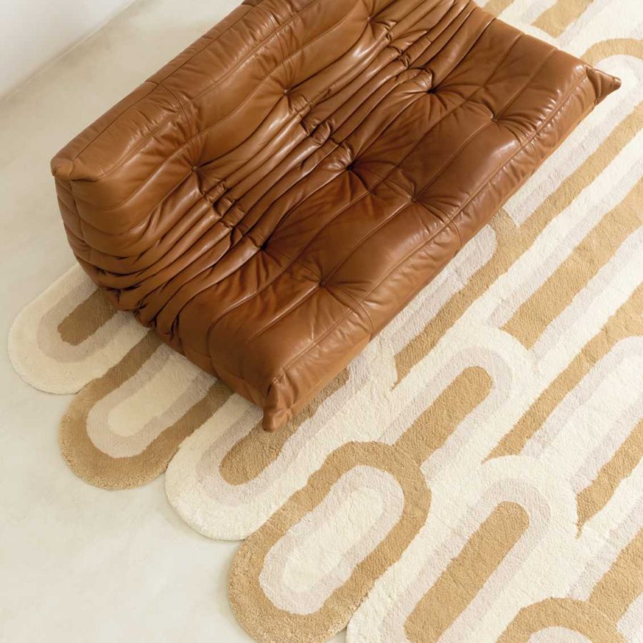 Handmade rugs for unique interiors by Belgian JoV - vosgesparis