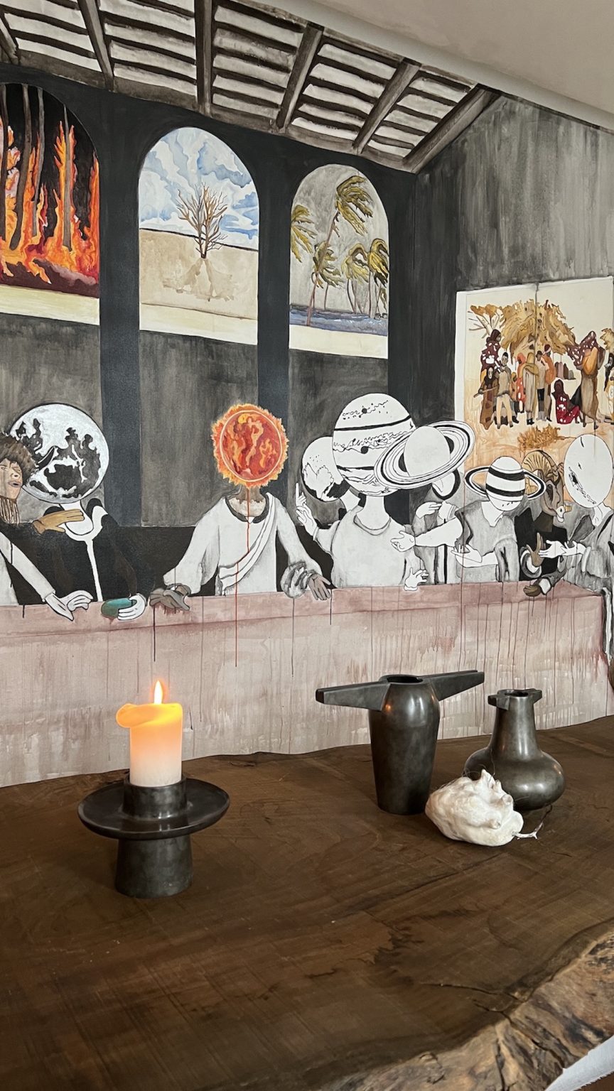 The Last Supper by Scarlett Rouge | Milan Design Week 2023 - vosgesparis